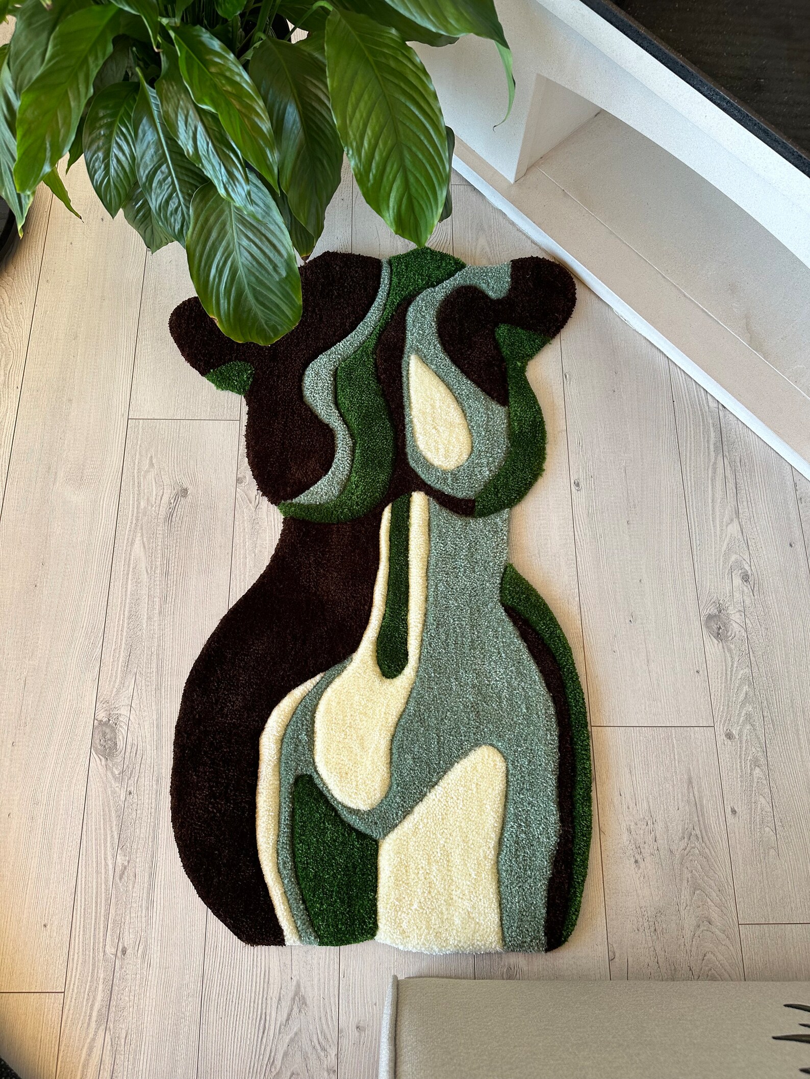Woman Body Tufted Rug / %100 Handmade - Etsy