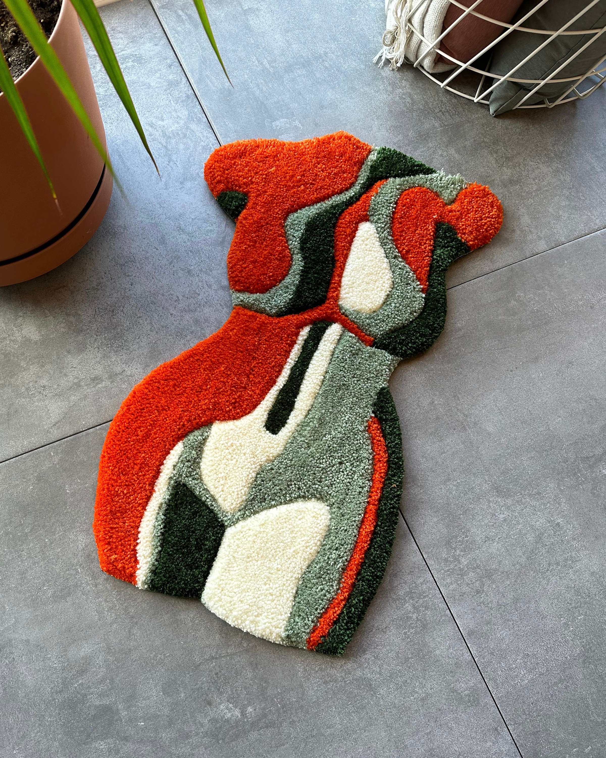 Woman Body Tufted Rug / %100 Handmade - Etsy