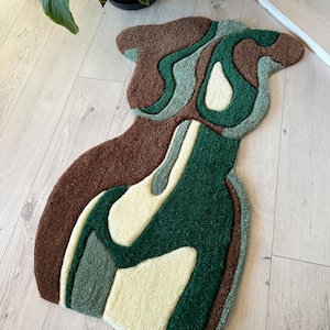Woman Body Tufted Rug / %100 Handmade - Etsy