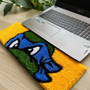 Custom Keyboard Rug / %100 Handmade Fluffy Keyboard Rug - Etsy