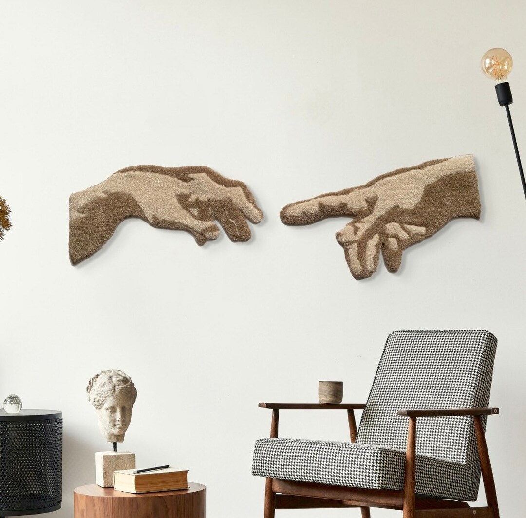 Renaissance Art at Home: Michelangelo Creation Fresco Hand - Etsy