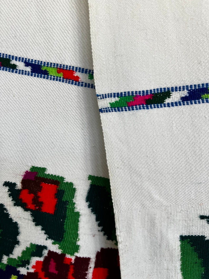 Vintage Romanian Folk Towel Table Runner Wall Decor From Transylvania ...