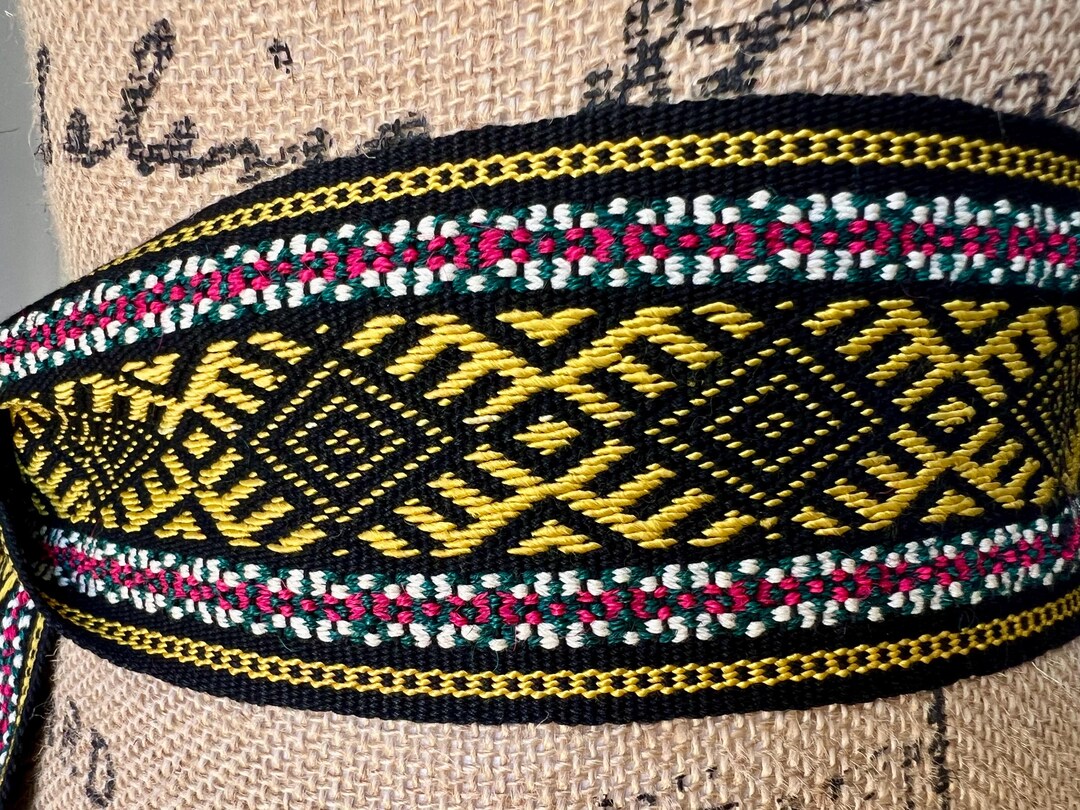 Vintage Ethnic Peasant Folk Two Sides Sash Belt From Moldova Romania - Etsy