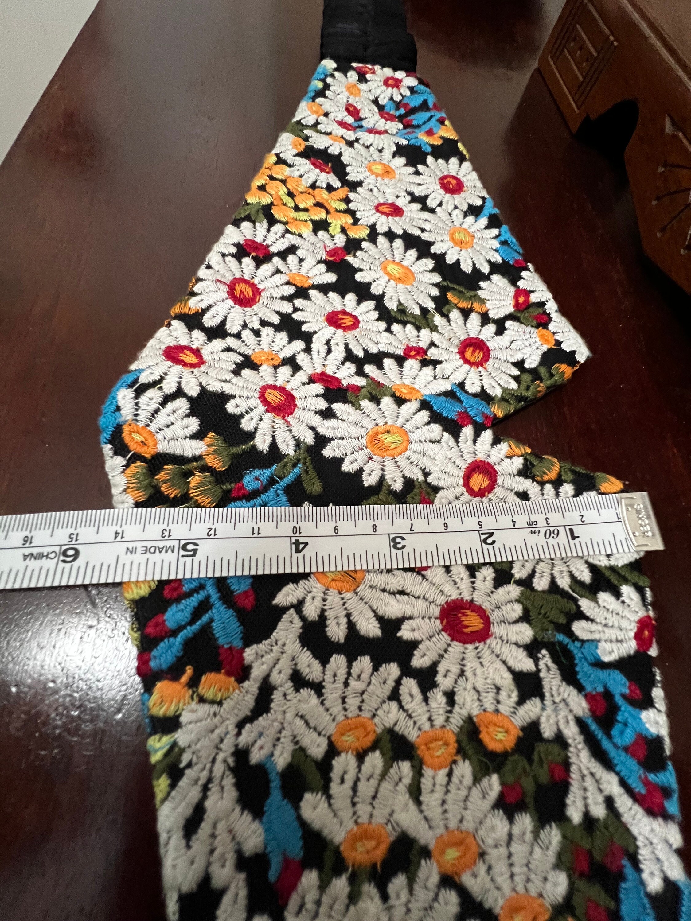 Made in Romania Traditional Floral Embroidery Sash/ Belt - Etsy