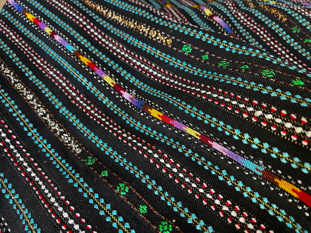 Vintage Handwoven Romanian Ethnic Textile Fabric Vâlnic Skirt Wall ...