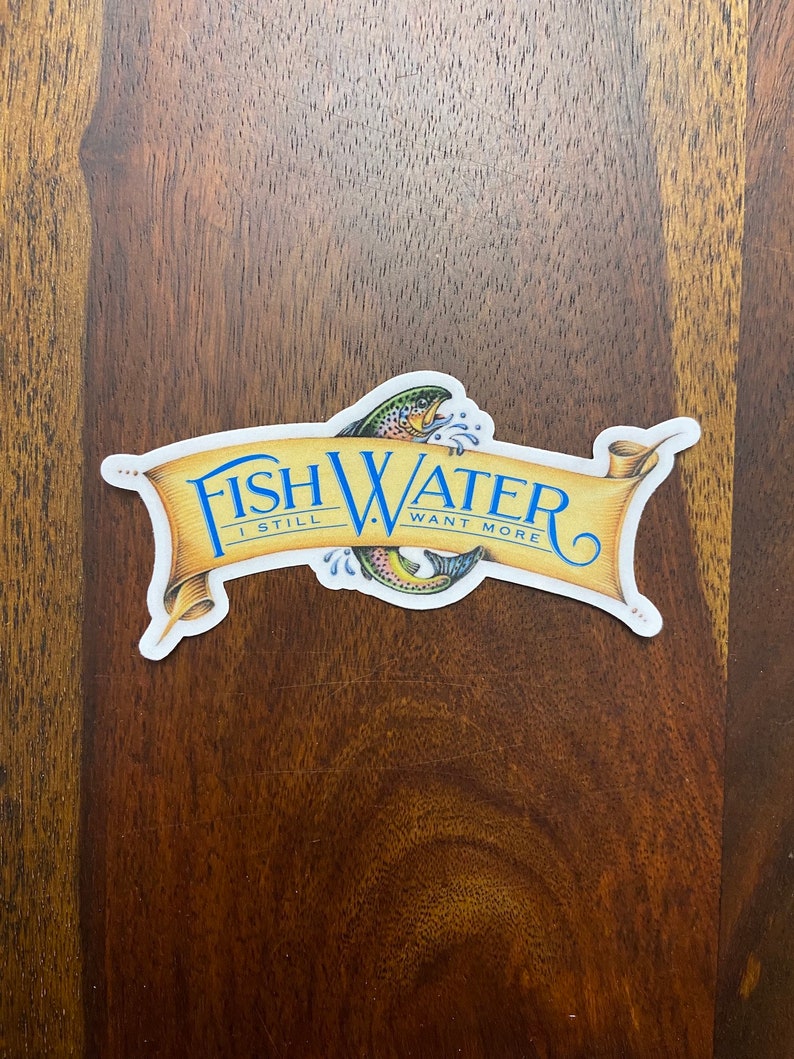 Fishwater Widespread Panic Sticker - Etsy