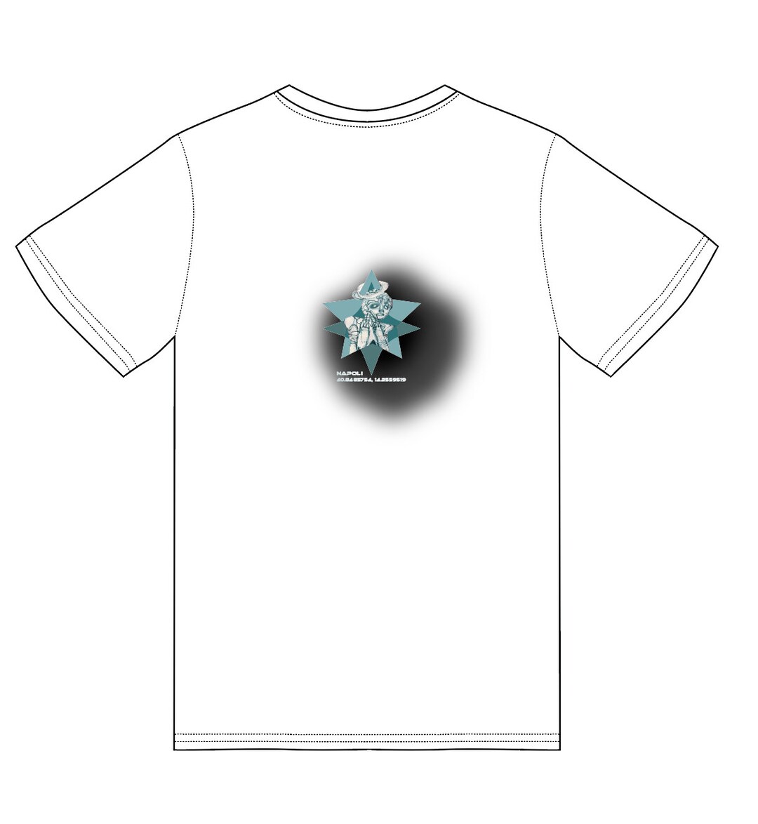 Pozor NPL SHADOW ANGEL minimalist Design Tshirt - Etsy.de