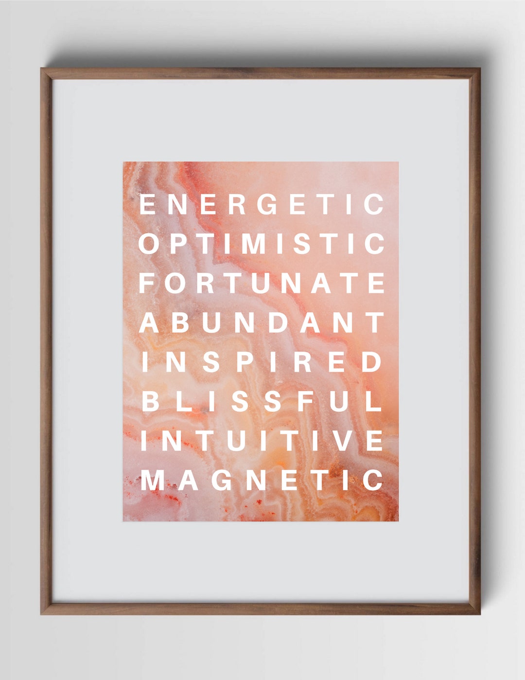 Affirmations Wall Art | Spiritual Poster | Manifest Poster | Wall Decor ...