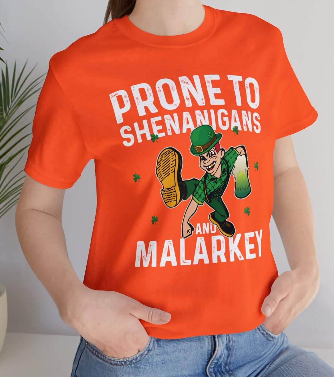 Prone to Shenanigans and Malarkey Sarcastic Funny St. Patrick's Day ...