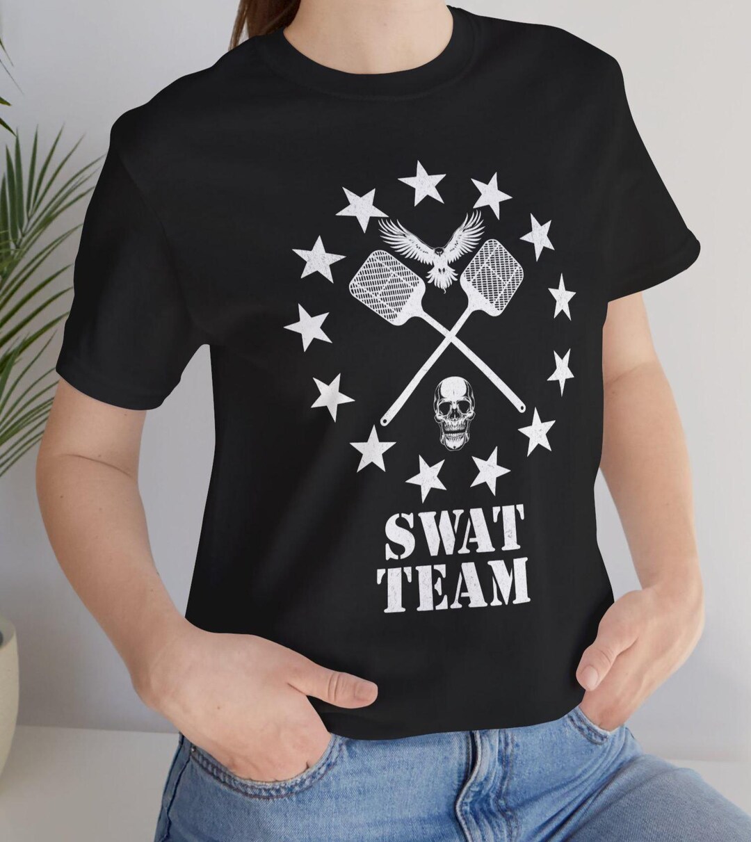 Swat Team Funny Fly Swatter House Fly Bug Buster Exterminator Pest ...