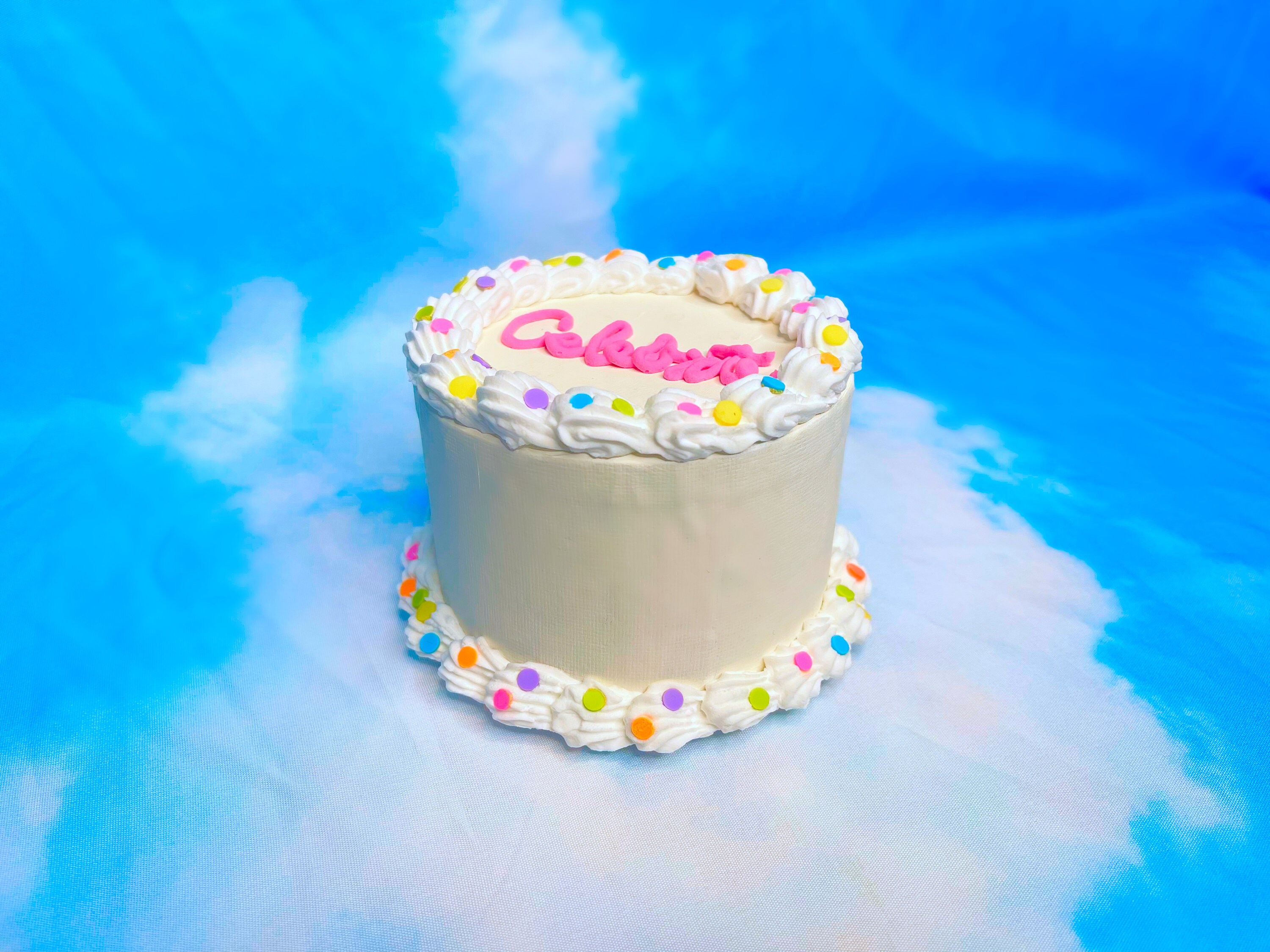 Celebrate Birthday Confetti Cake Magnet - Etsy
