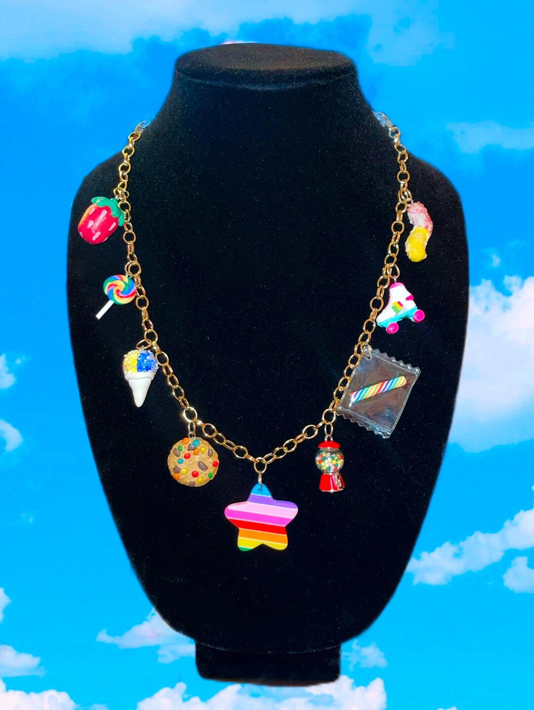 Party Favor Charm Necklaces - Etsy