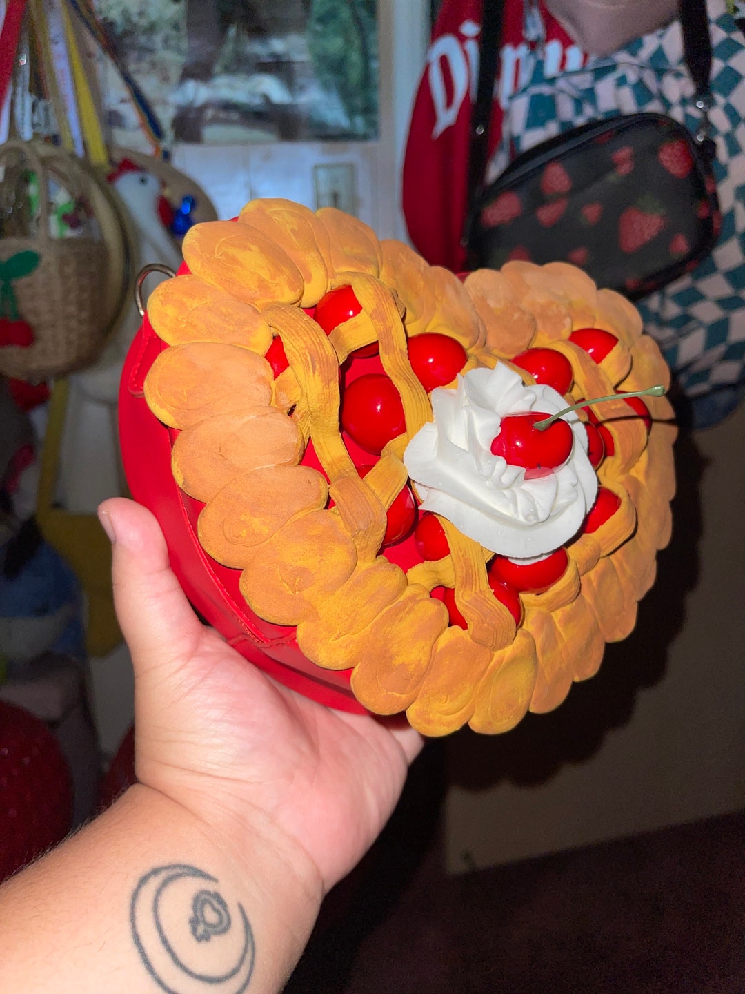 Fake Cherry Pie Bag - Etsy