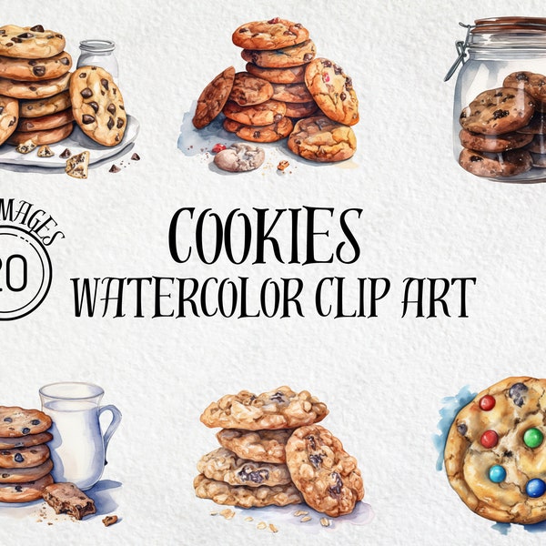 Cookies Clip Art - Etsy