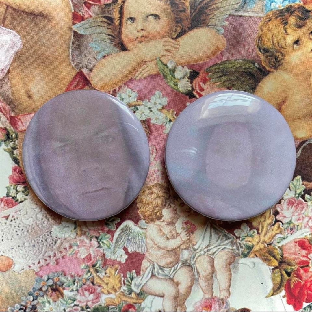 Lotr Low Opacity Elrond and Frodo Matching 32mm Pin - Etsy