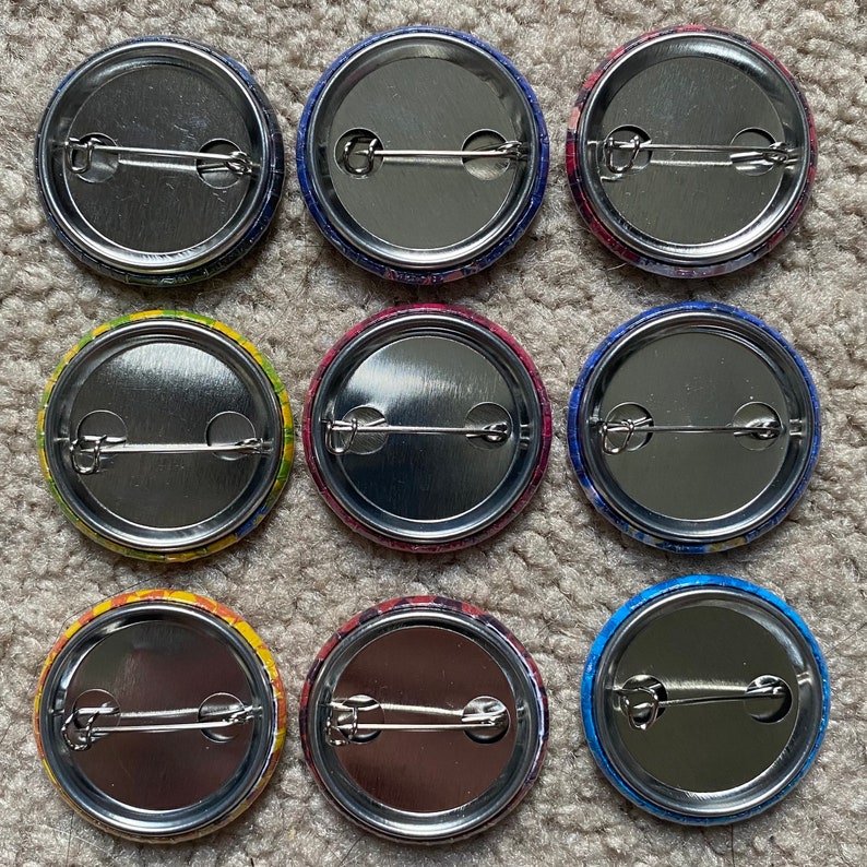 DDR Dance Dance Revolution Themed 32mm Metalback Pins - Etsy