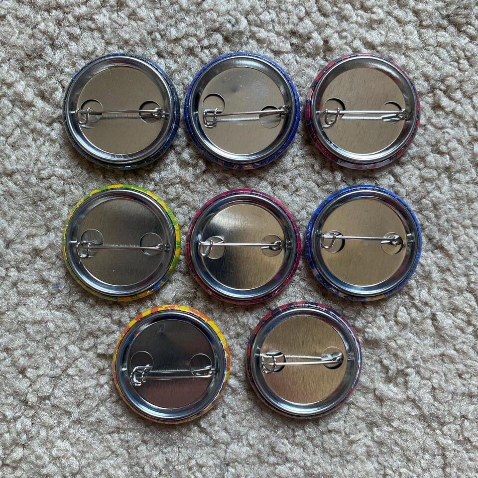 DDR Dance Dance Revolution Themed 32mm Metalback Pins - Etsy