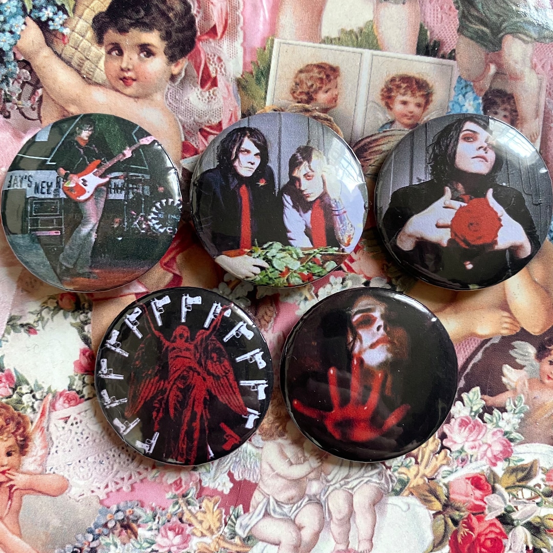 My Chemical Romance Three Cheers for Sweet Revenge Themed 32mm Pins - Etsy