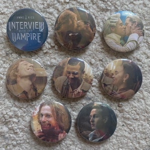 AMC Interview With the Vampire Themed 32mm Pins - Etsy
