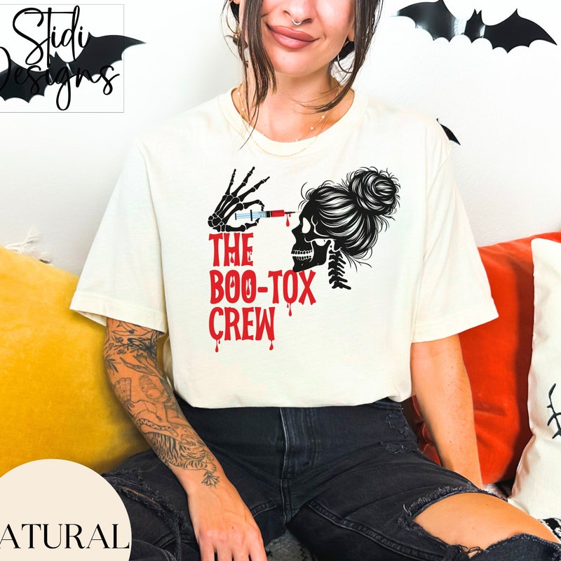 Halloween Botox Svg - Etsy