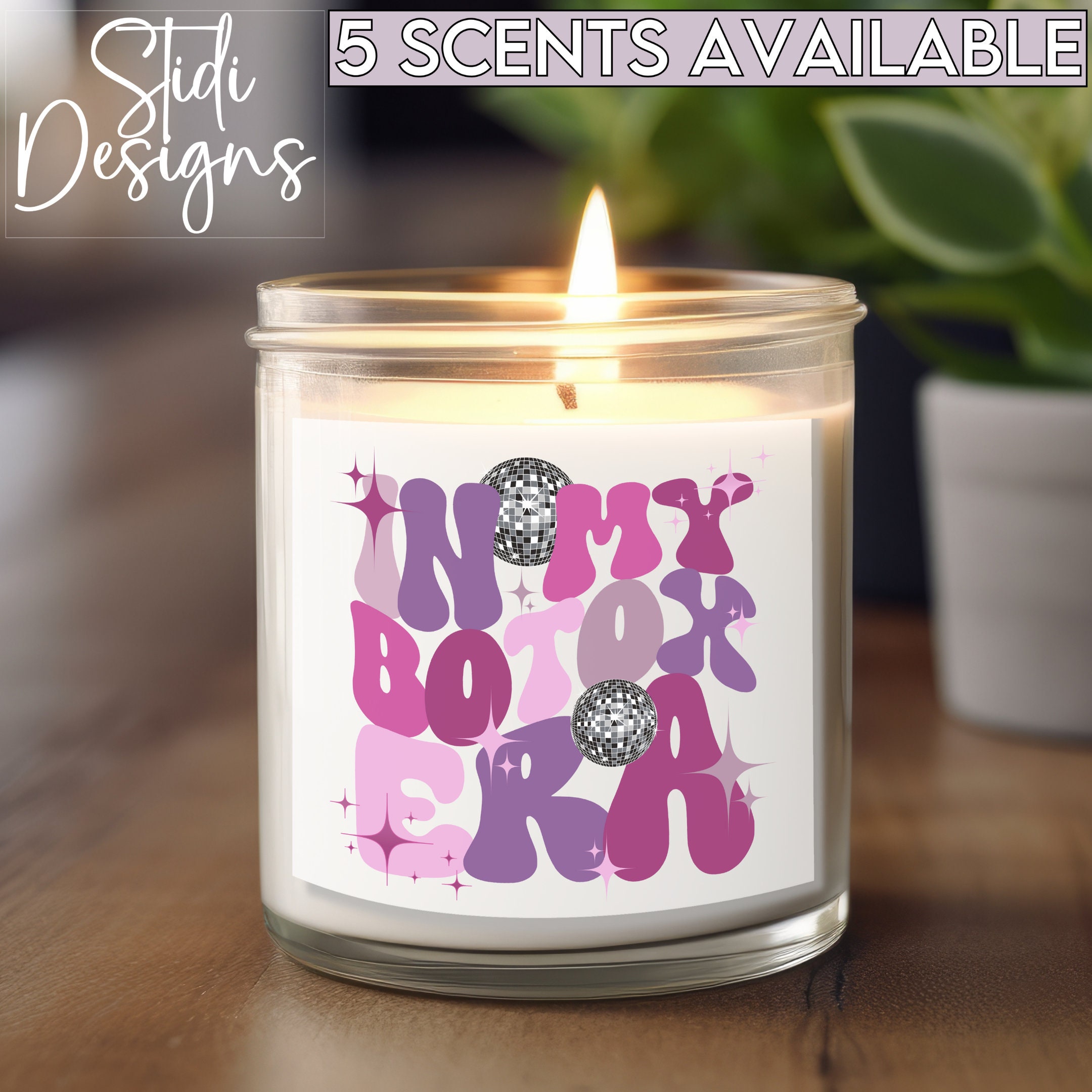 BOTOX ERA CANDLE, Gift for Any Botox Lover, Nurse Injector, Team Spa ...