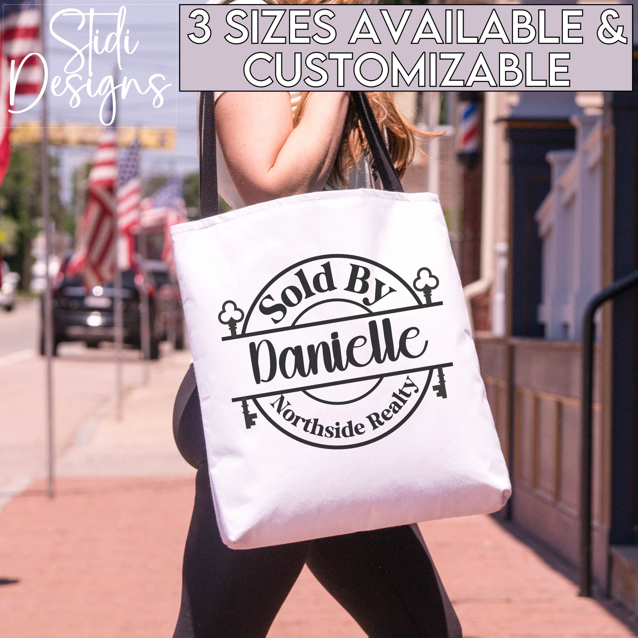 PERSONALIZED REAL ESTATE Bag, Gift to Promote Your Real Estate Career ...