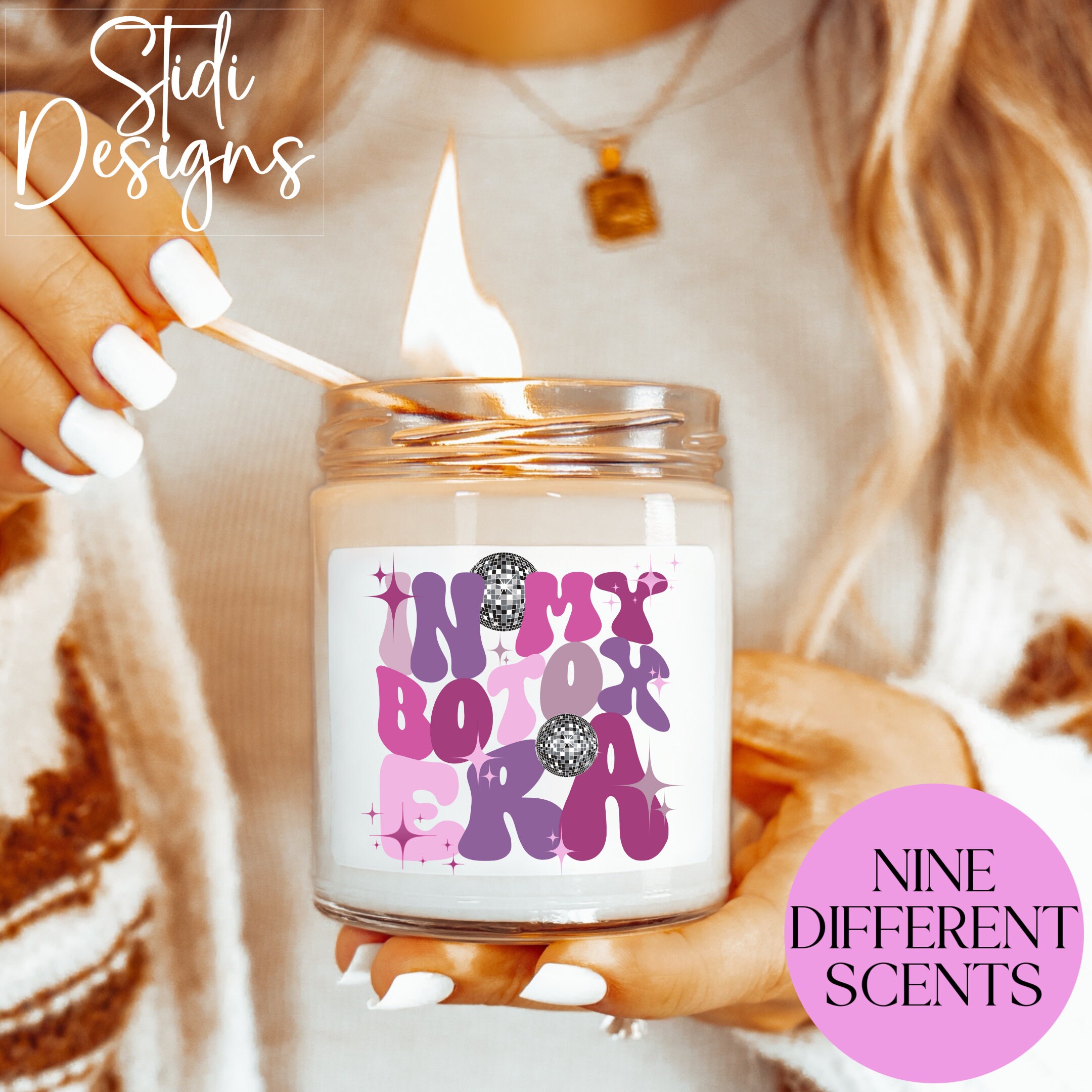 BOTOX ERA CANDLE, Gift for Any Botox Lover, Nurse Injector, Team Spa ...