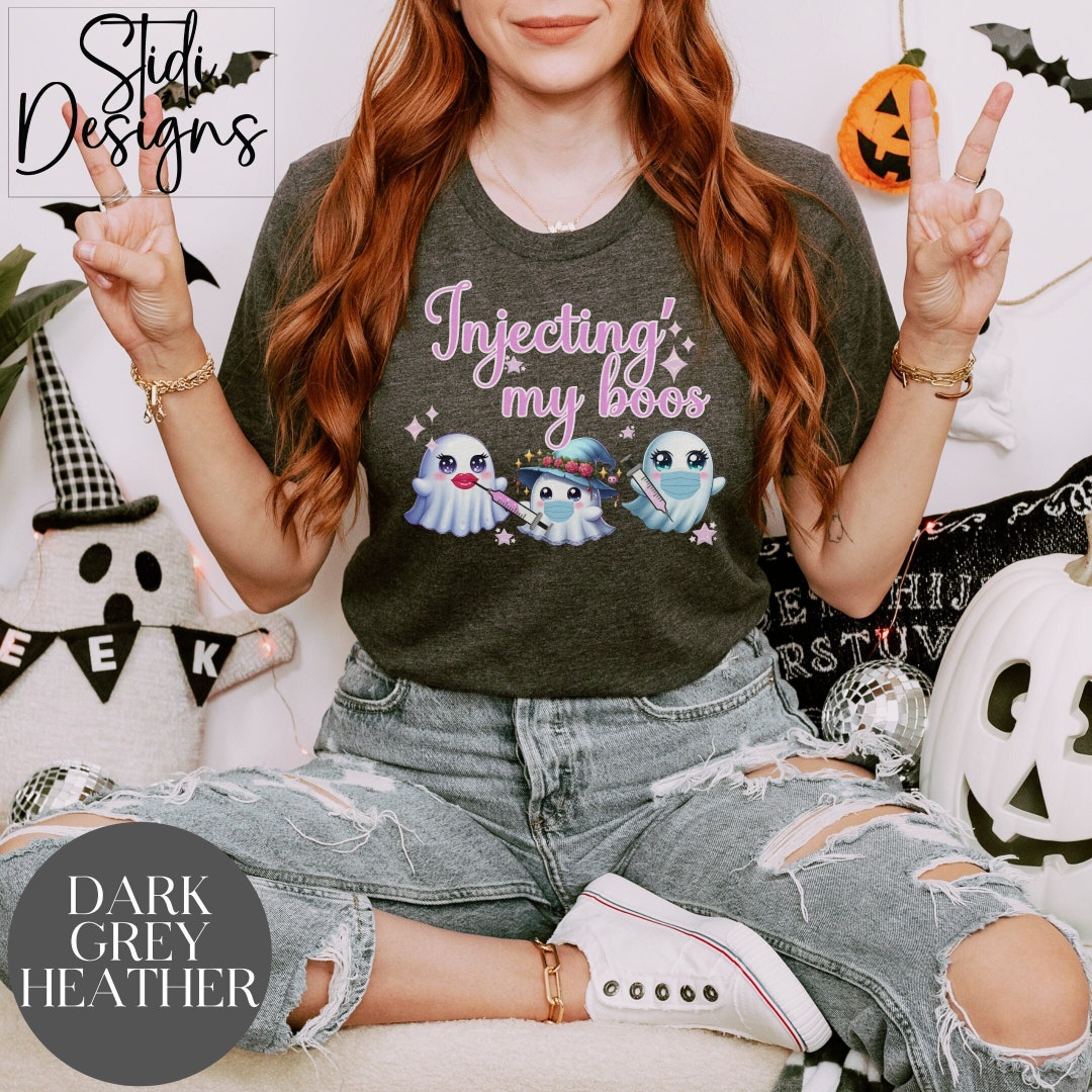 HALLOWEEN BOTOX FILLER Shirt, Gift for Nurse Injector, Spooky Salon Spa ...