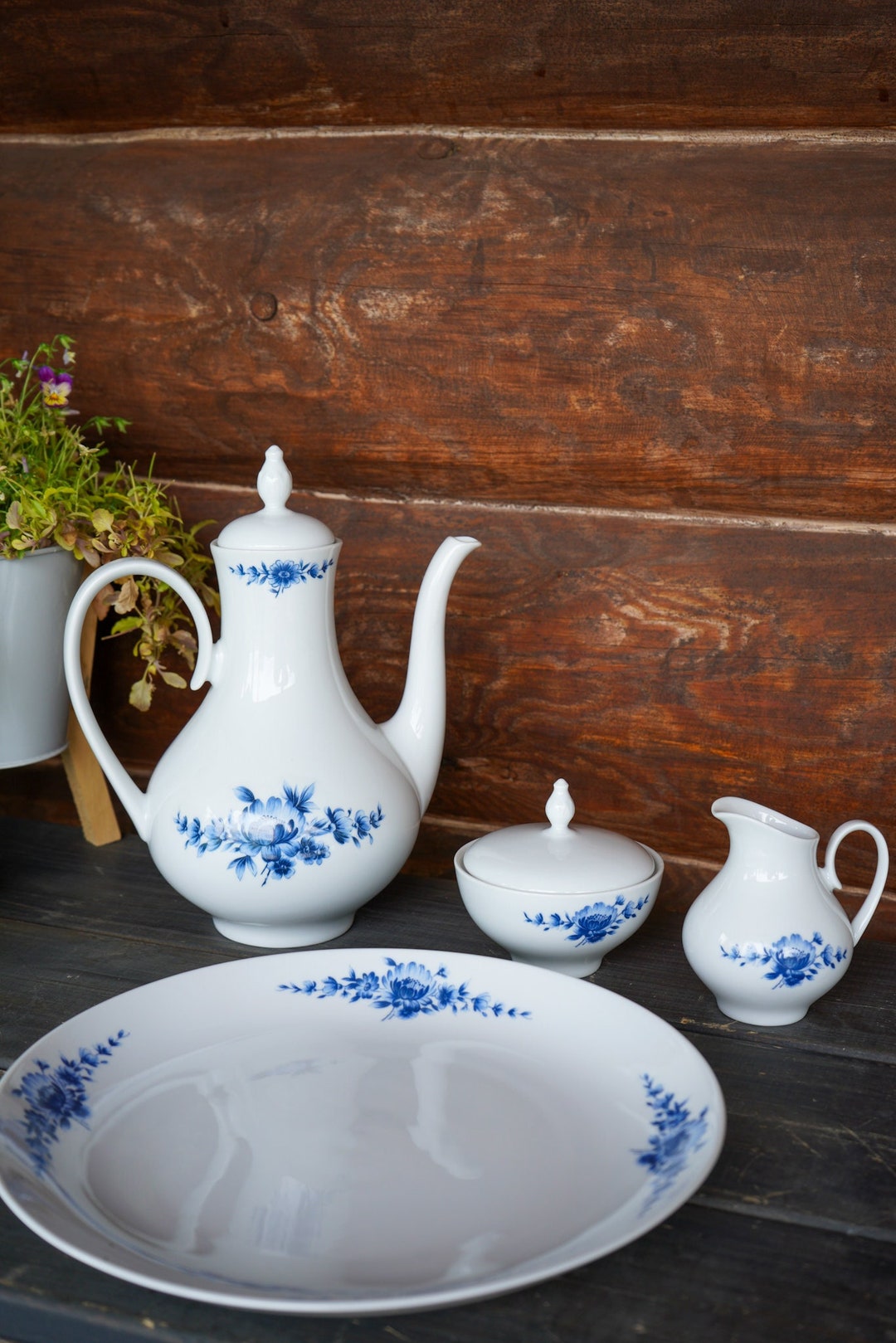 Eschenbach Germany Porcelain Tea Set - Etsy