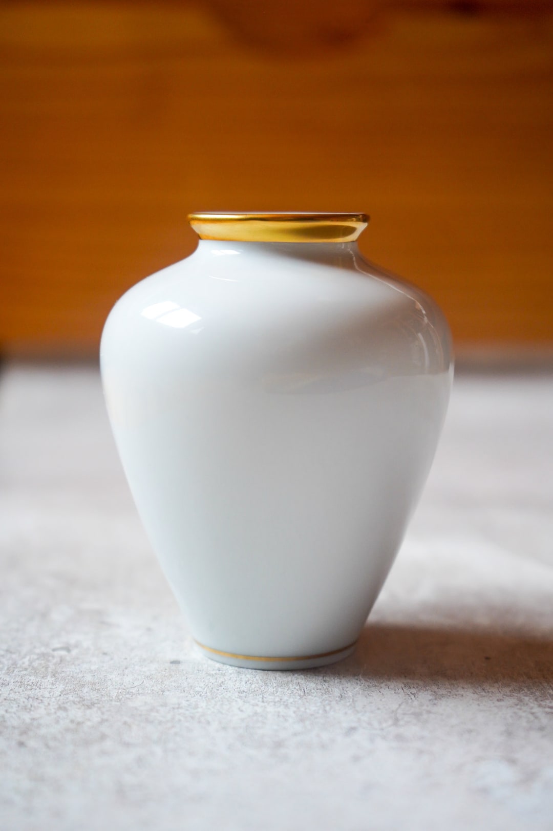 Thomas Germany Classic Porcelain Vase With Gold - Etsy