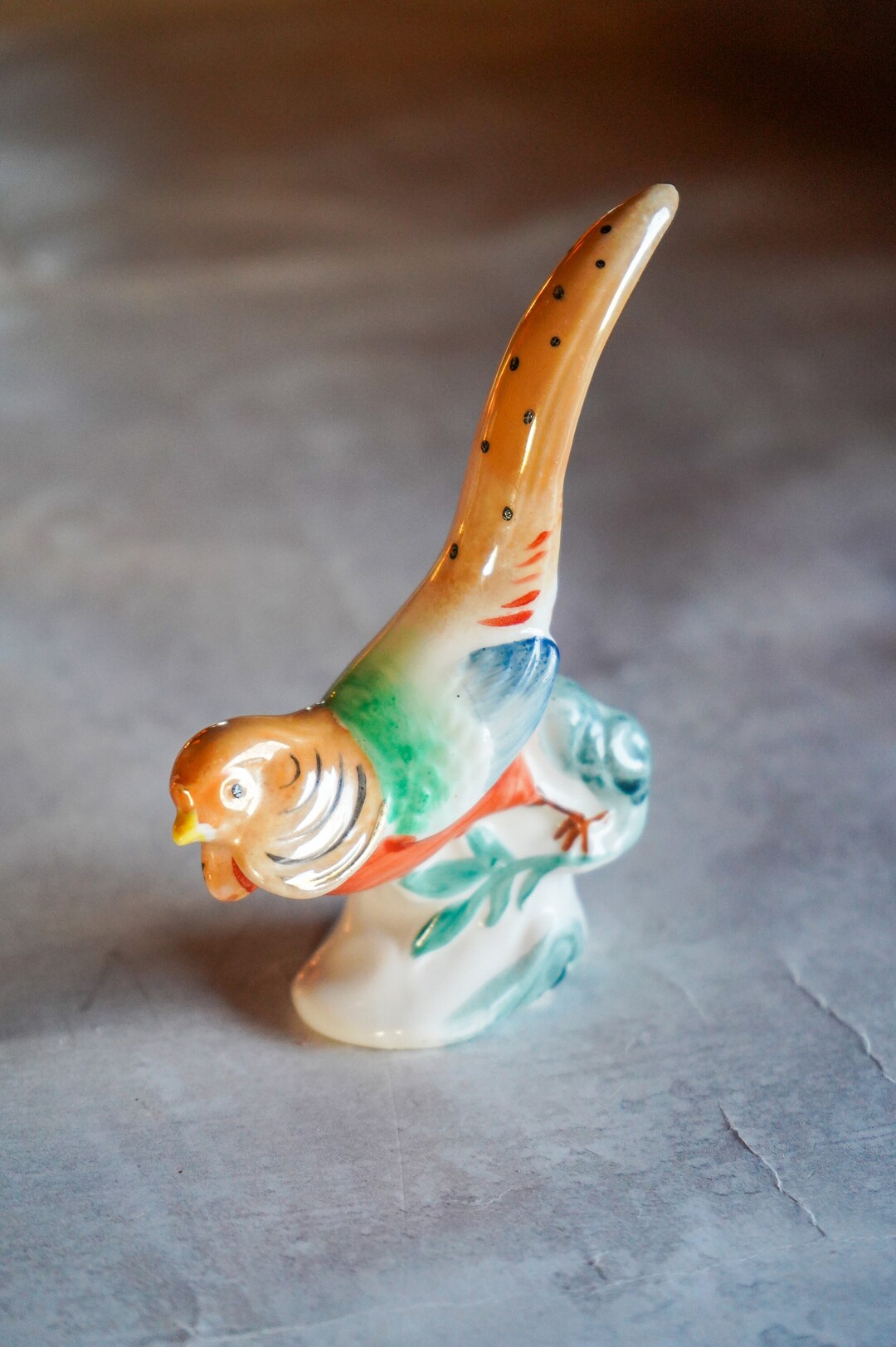 Porcelain Home Decor Vintage Bone China Fasan Figurine / Wedding Gift ...