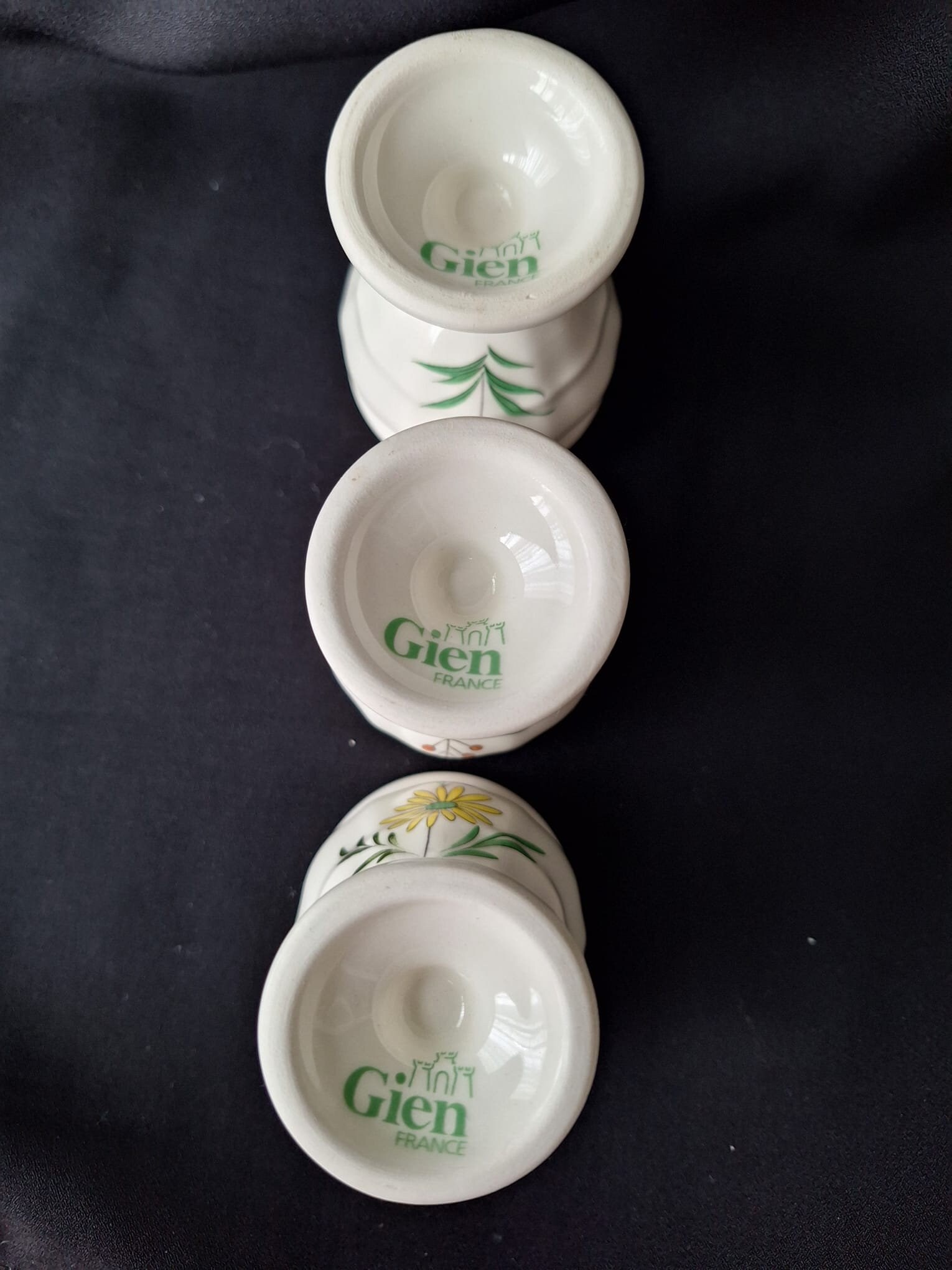 Oiseau De Paradis Egg Cups by Faiencerie De Gien / Easter Gifts/ Easter ...