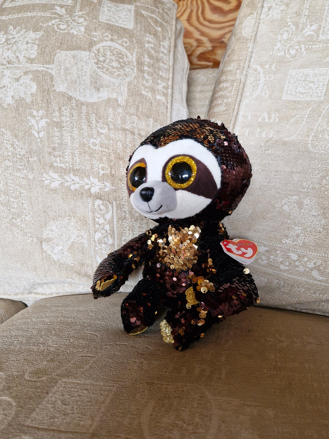 Ty Flippables Ty36780 Dangler the Sloth Soft Toy 23 Cm - Etsy