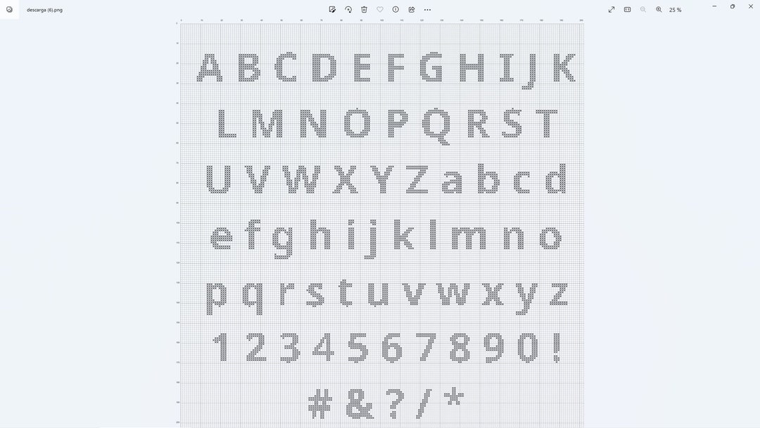 Cross Stitching Letter Patterns - Multiple Fonts, Multiple Sizes ...