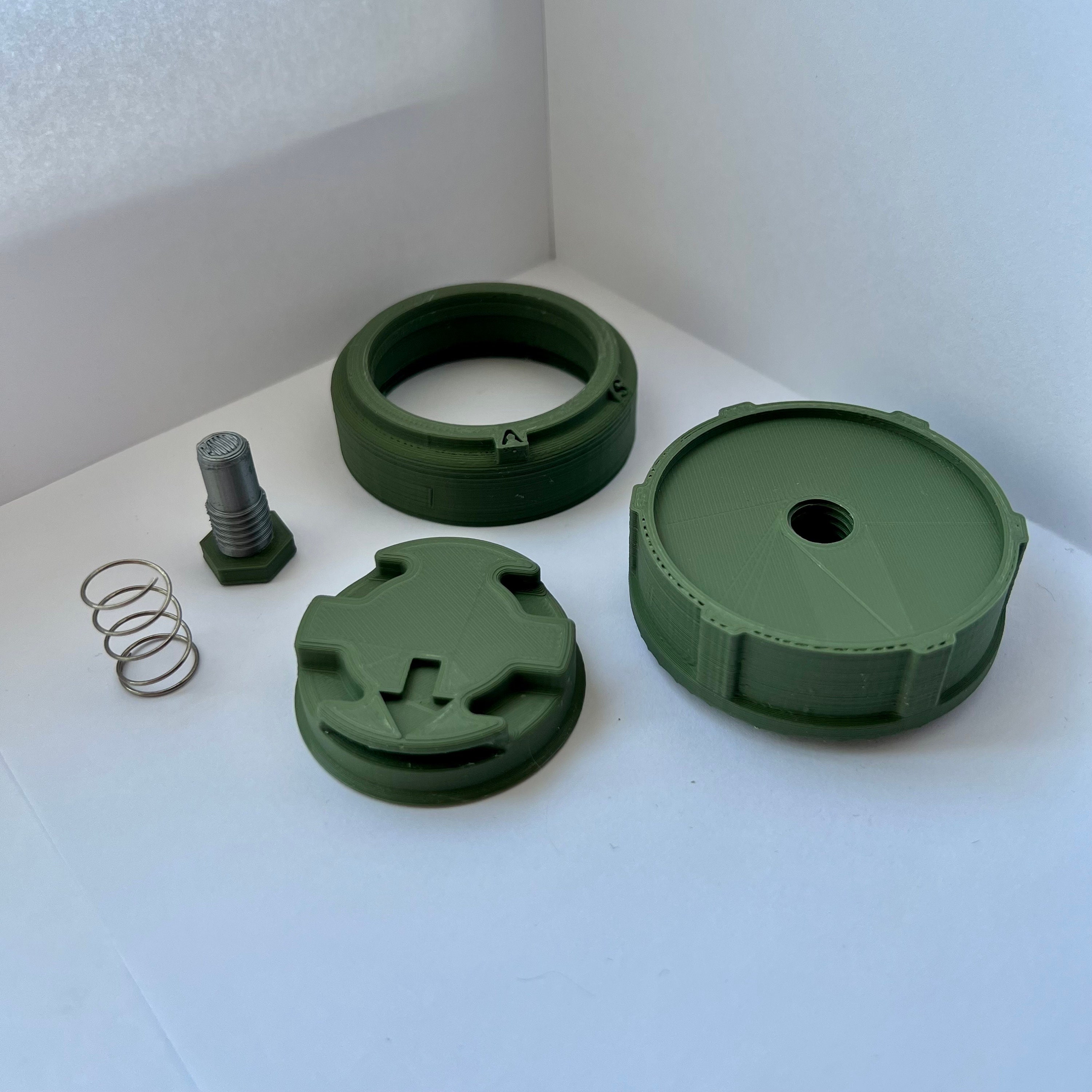 Reproduction M14 toe-popper Anti-personnel Land Mine 3D Print for ...