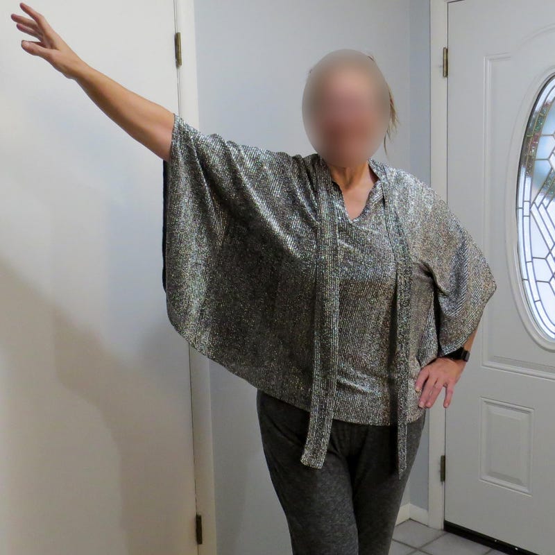 Shimmer Disco Blouse - Etsy