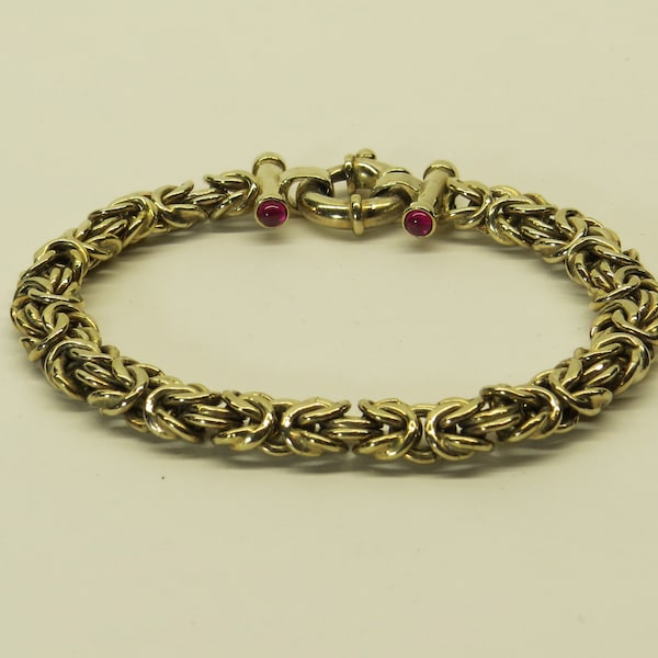 Italian Sterling Byzantine Bracelet - Etsy