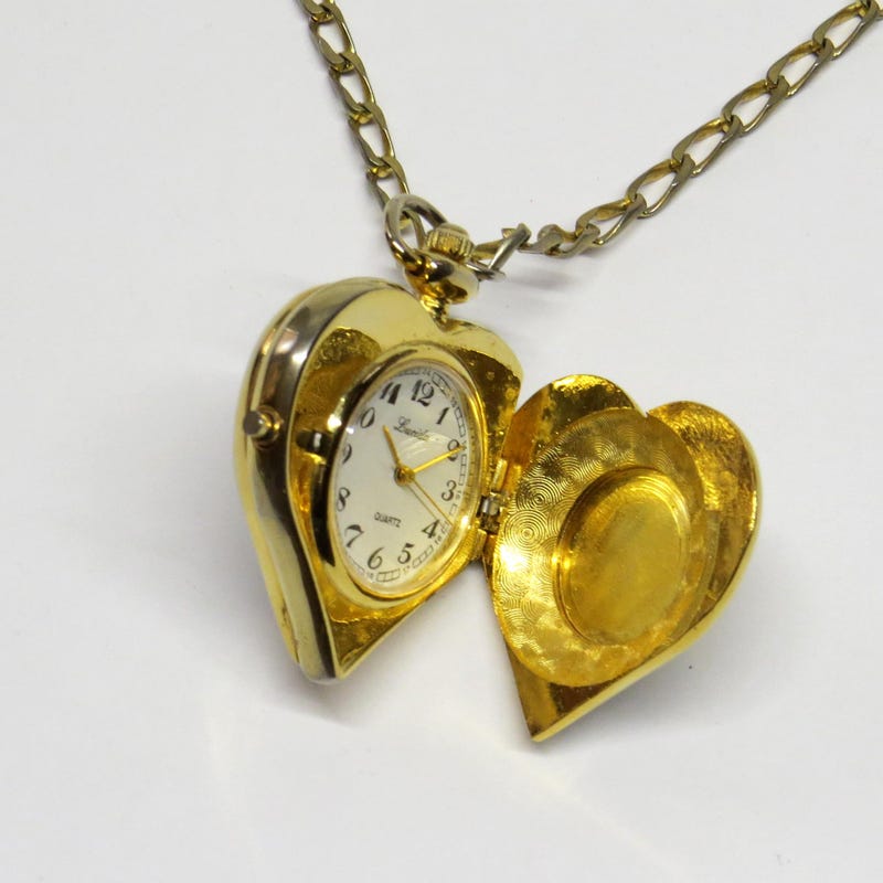 Clock Locket - Etsy