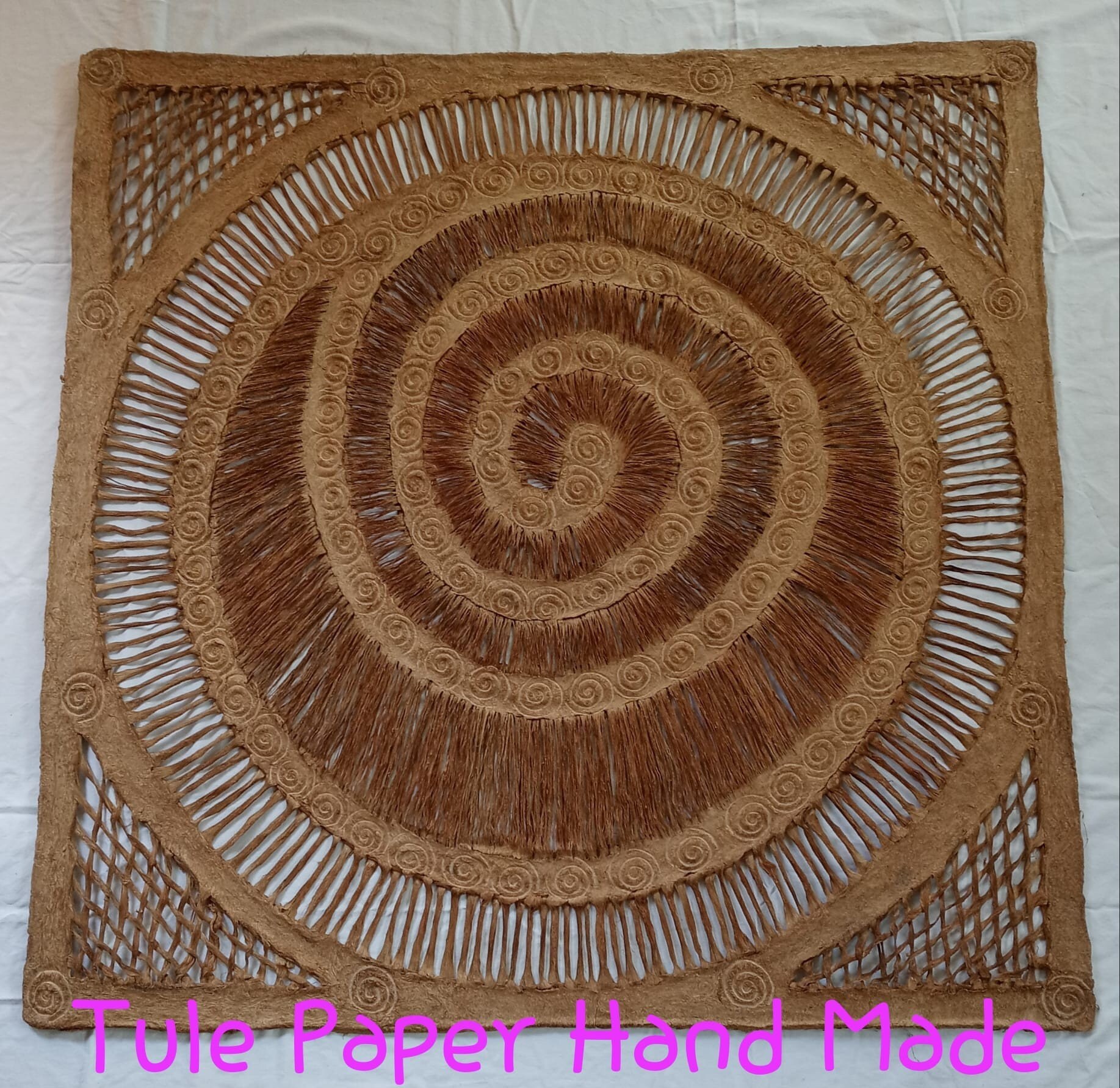 Handmade Mexican Tule Wall Art - Etsy