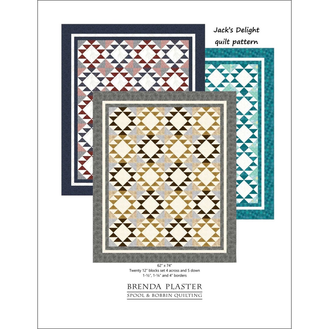 Jack's Delight - Quilt Pattern - Etsy