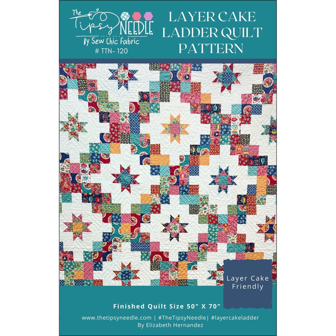 Layer Cake Ladder Quilting Pattern - Etsy