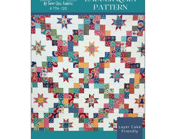 Layer Cake Ladder - Quilting Pattern - Etsy