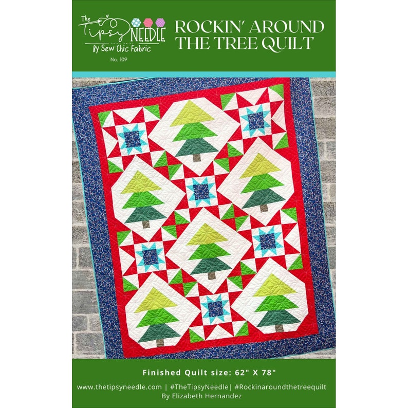 Rocking Around the Tree - Quilting Pattern - Etsy
