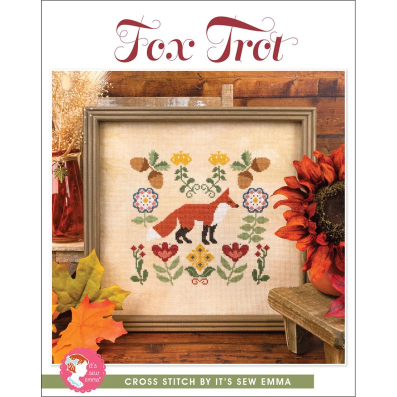 Fox Trot - Cross Stitch Pattern - Etsy