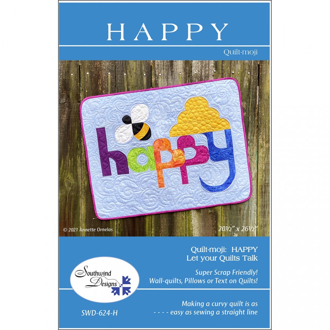 Happy - Quilt Pattern - Etsy