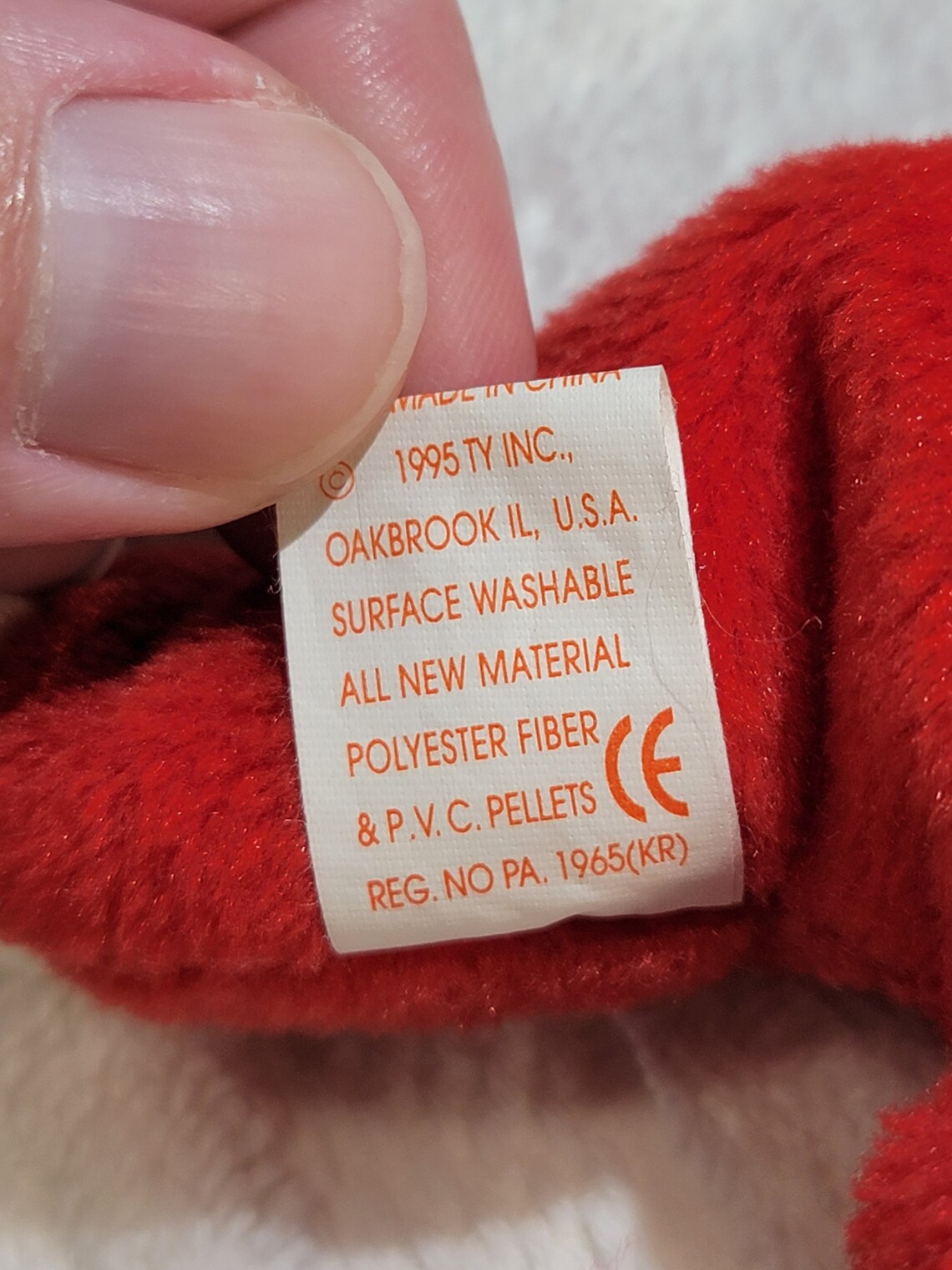 Ty Beanie Baby Snort the Bull Plush Toy rare 4002 Date of Birth 5/15 ...