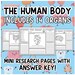 Human Body Anatomy Busy Book, Human Body Systems, Science Unit ...