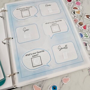 5 Senses, Human Body Anatomy Busy Book Science School Resources Anatomy ...