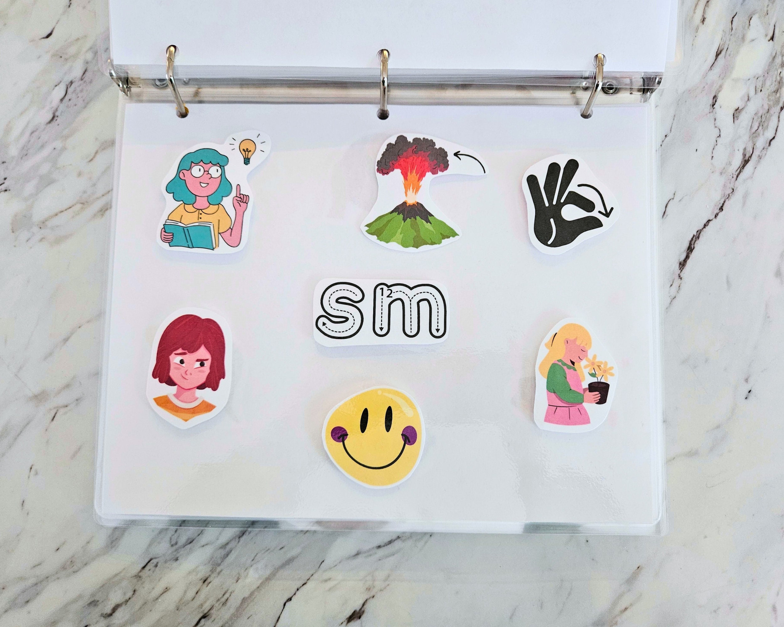 Phonics Busy Book Letter Blends Digraphs Reading Activity Learning ...