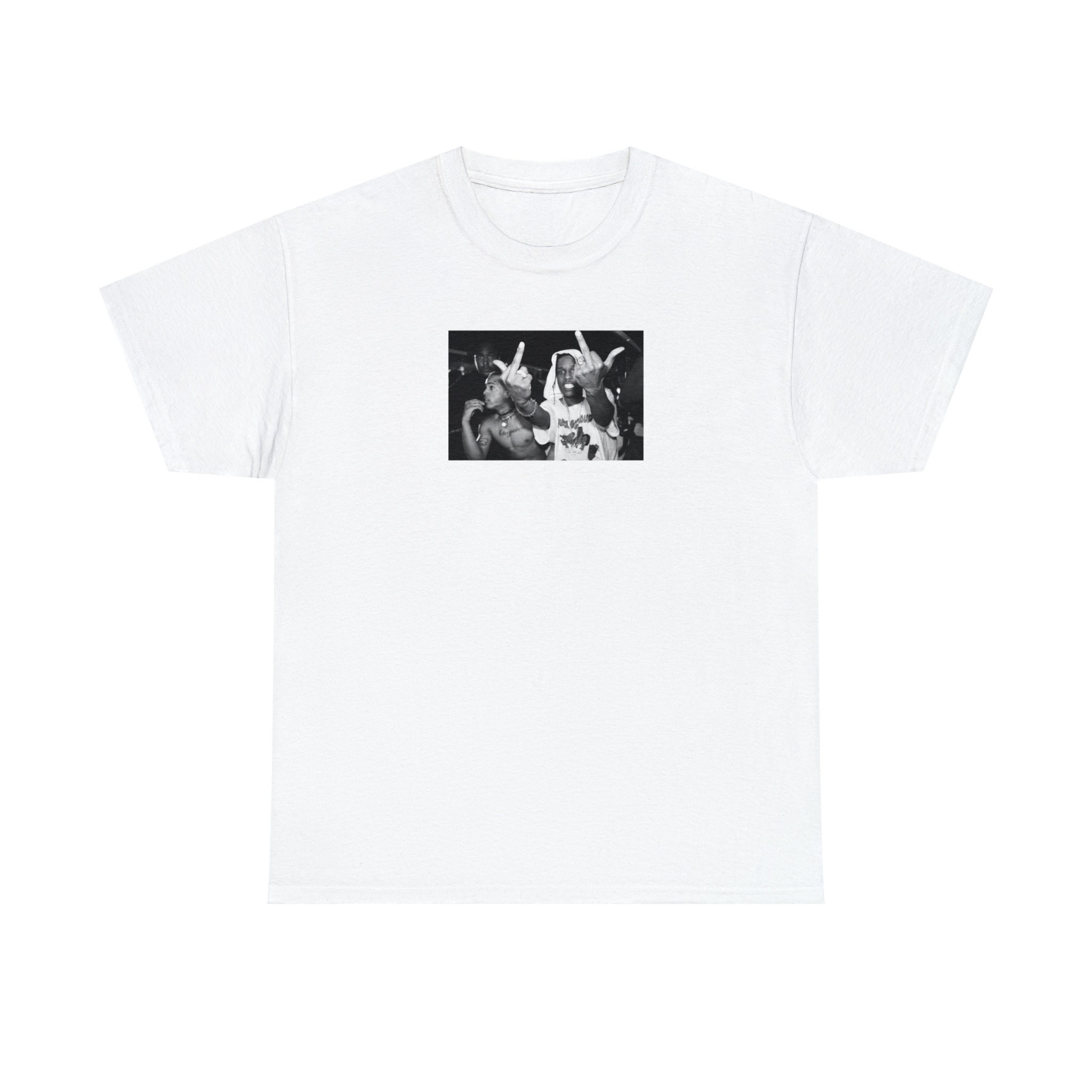 XXXTENTACION Asap Rocky Middle Fingers up Graphic T-shirt - Etsy